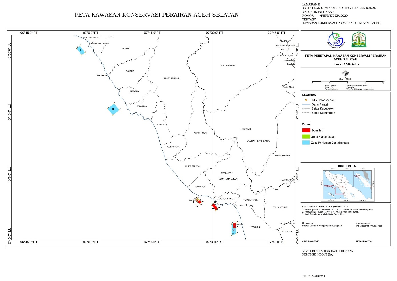 Suaka Alam Perairan Kabupaten Aceh Selatan